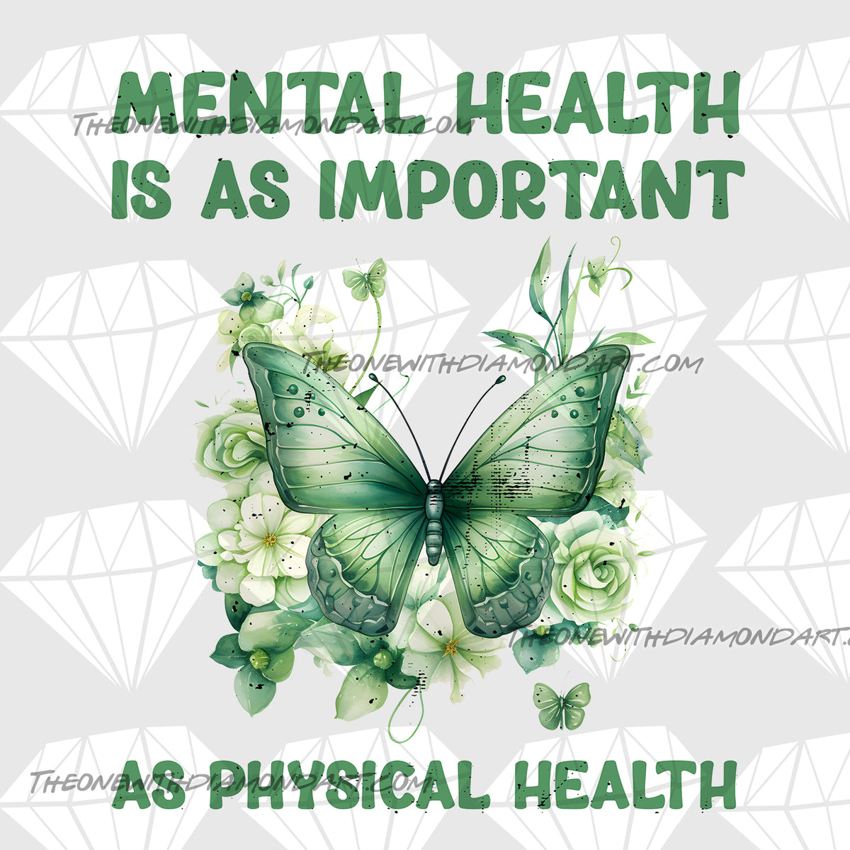 Mental Health Is Important – The One With The Diamond Art