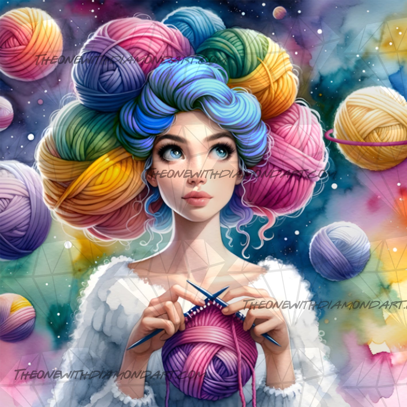 Agnes ©Finira – The One With The Diamond Art