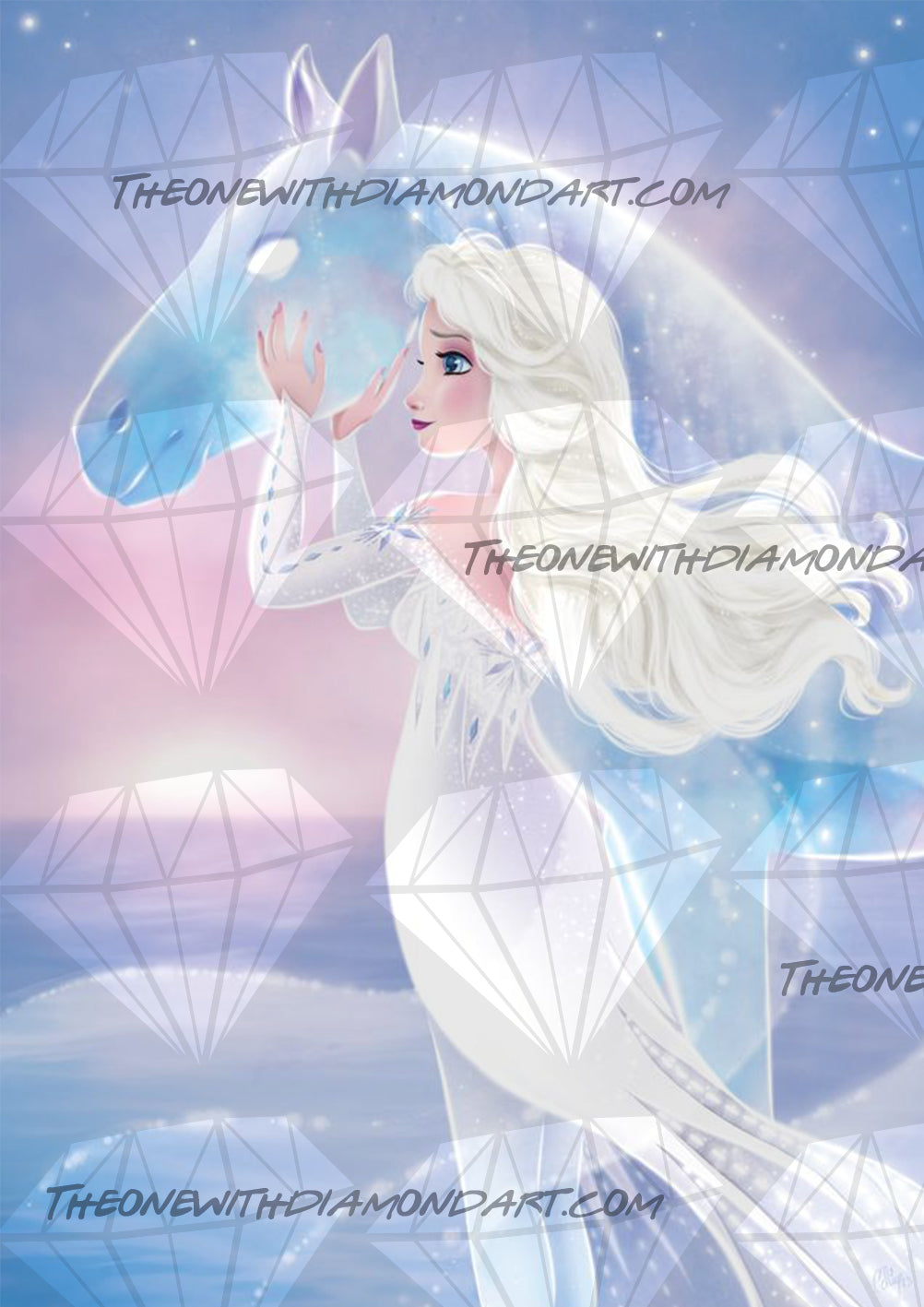 Allure - Elsa ©Céline Lecomte – The One With The Diamond Art