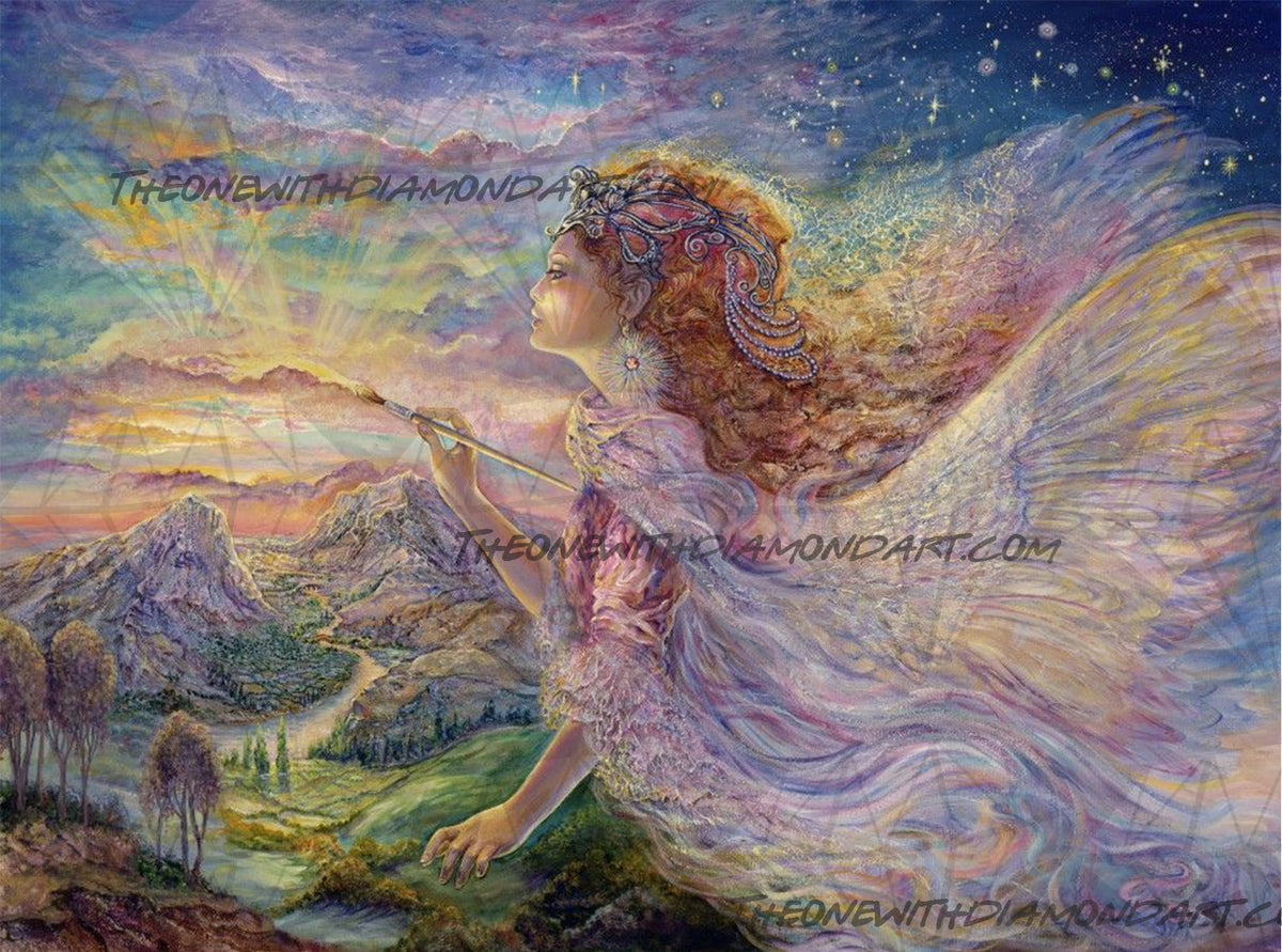 Aurora (Painting The Dawn) ©Josephine Wall – The One With The Diamond Art