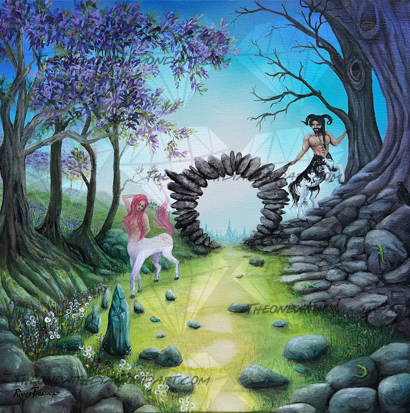 Beltane Blessings ©River Peacock – The One With The Diamond Art