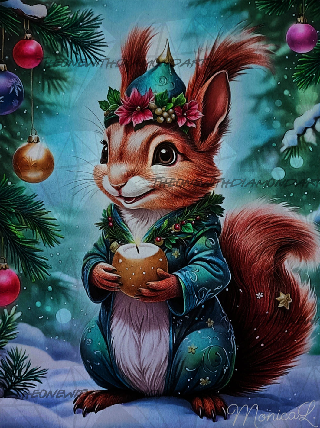 Binx ©MonicaL.Art. – The One With The Diamond Art