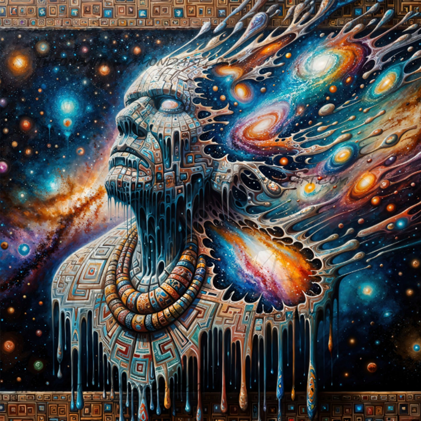 Cosmic Conciousness ©JayCobyArt – The One With The Diamond Art