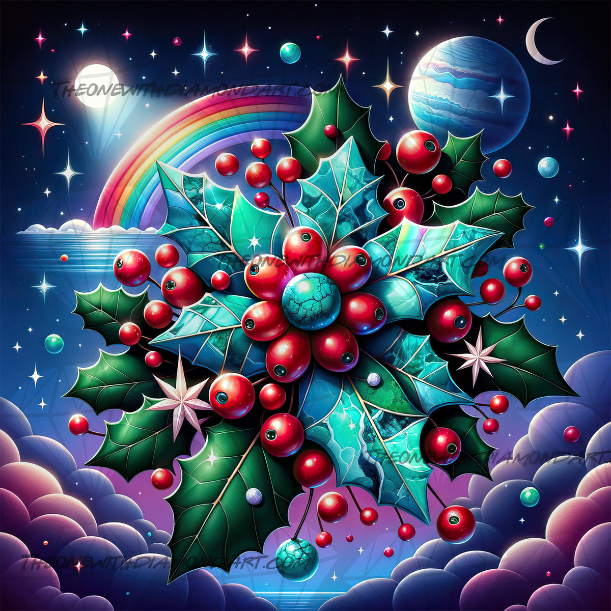 December - Turquoise Holly ©Laura @cocomarshmallow_art – The One With ...