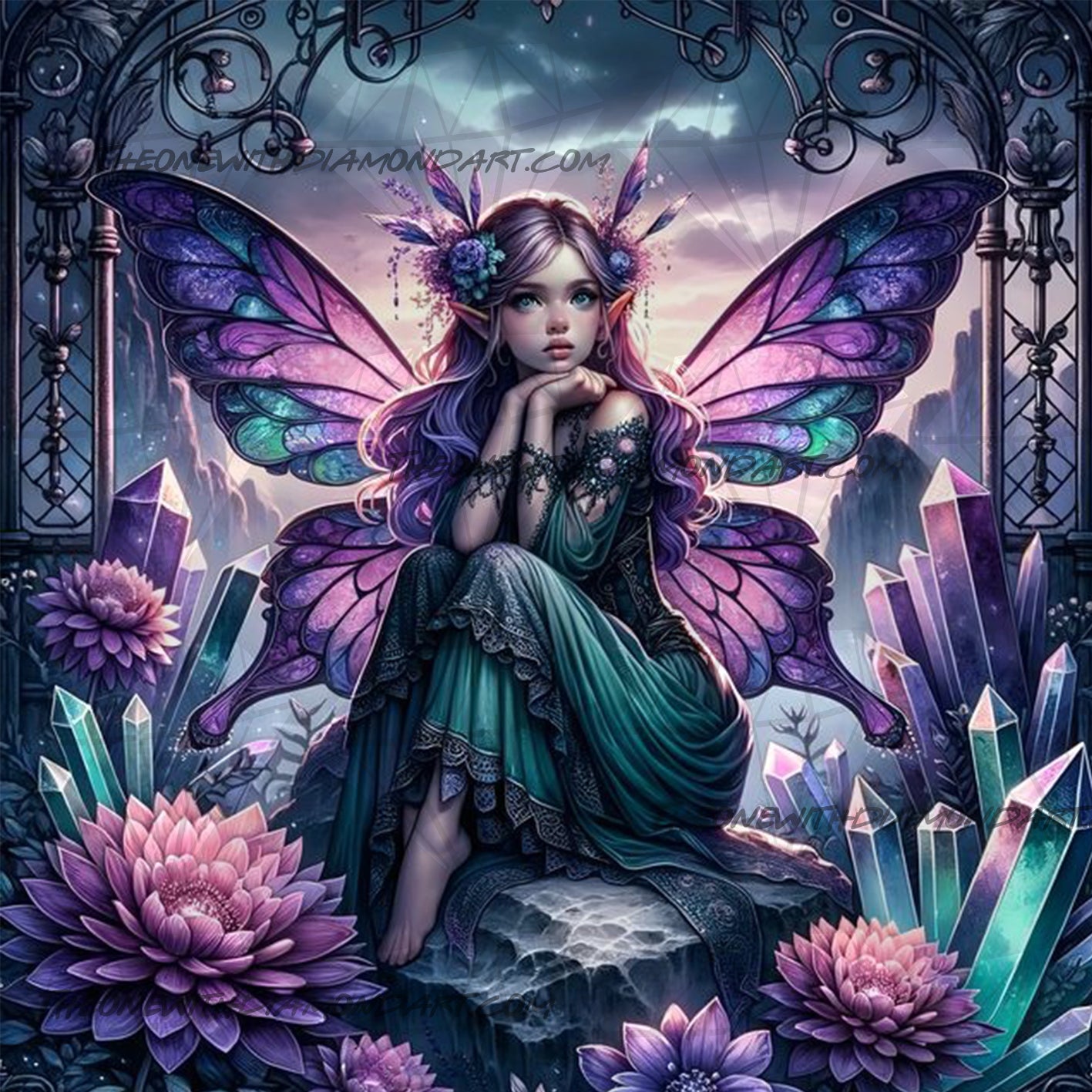 Dreamy Fairy Princess In The Crystal World ©Finira – The One With The ...