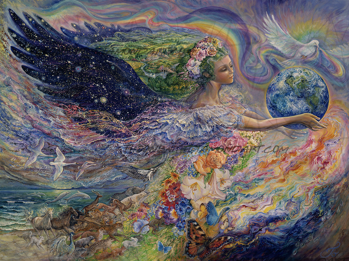 Earth Angel ©Josephine Wall – The One With The Diamond Art