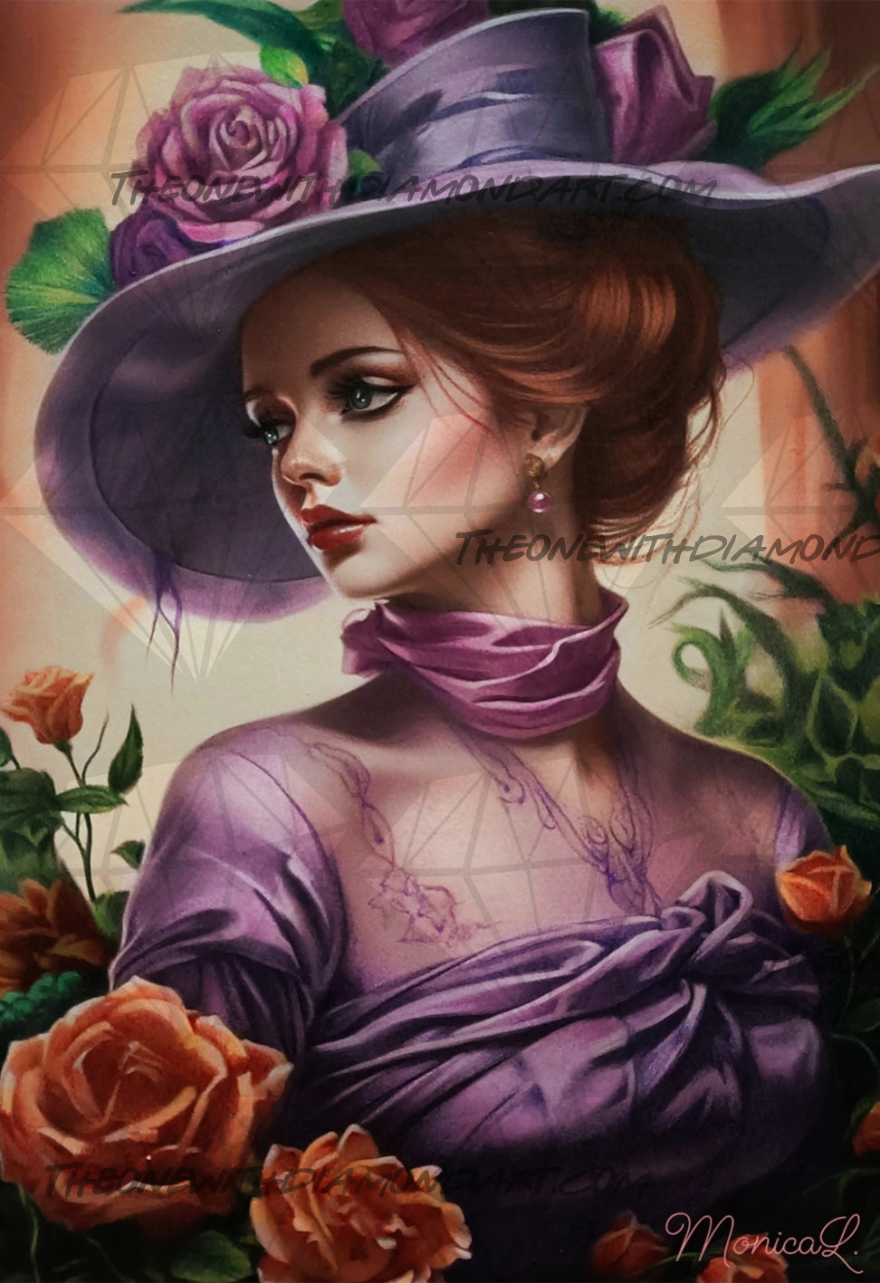 Elide ©MonicaL.Art. – The One With The Diamond Art