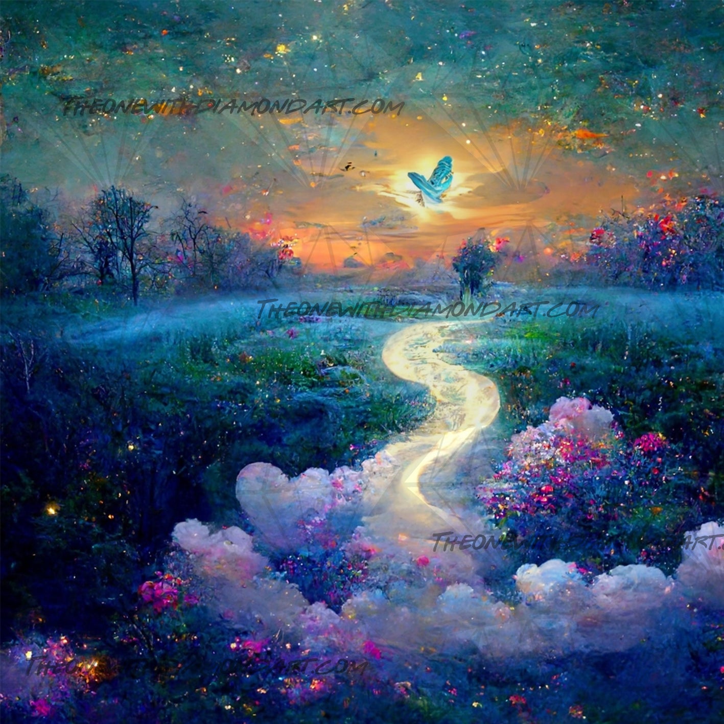 Enchanted Path ©Diamants et Strass – The One With The Diamond Art