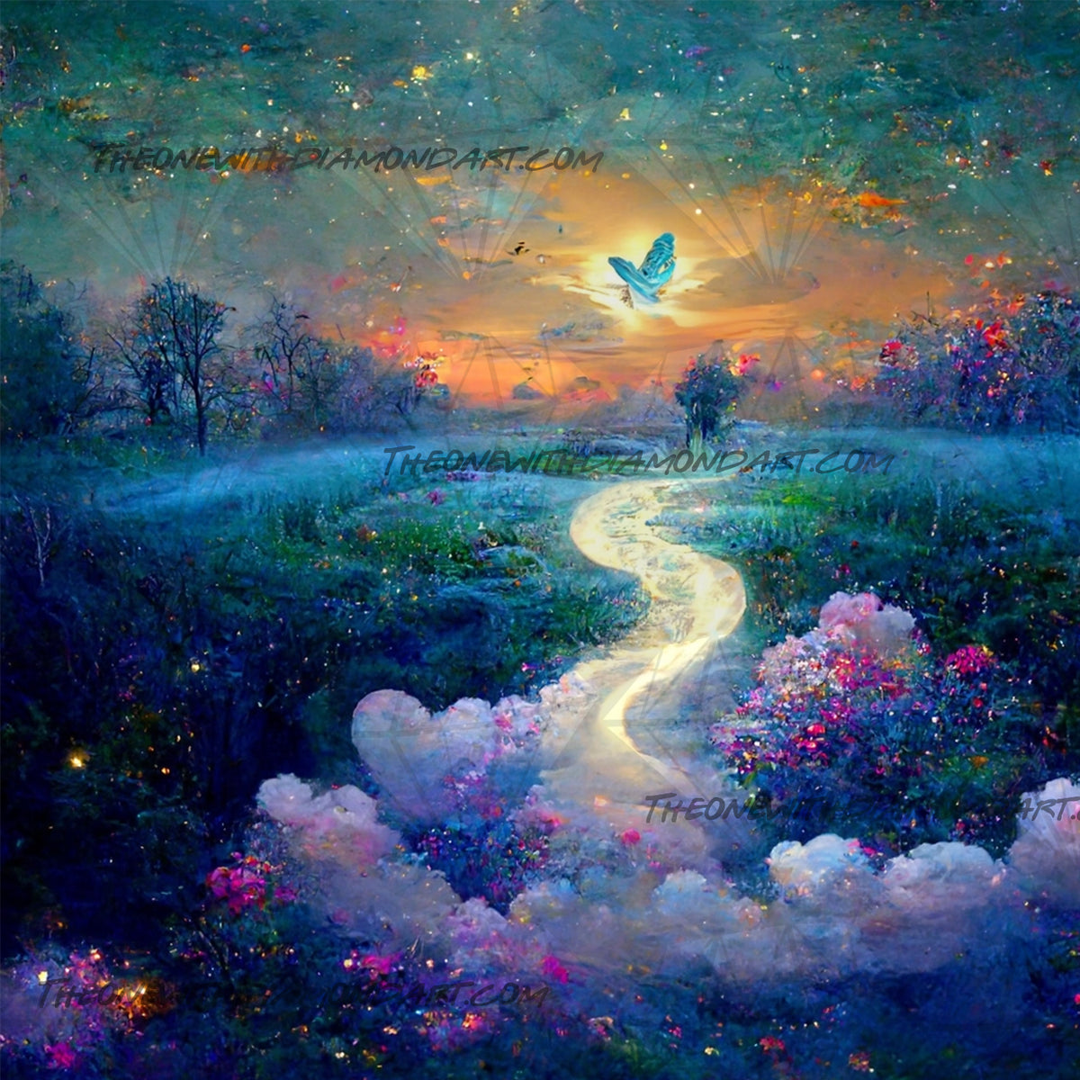 Enchanted Path ©Diamants et Strass – The One With The Diamond Art