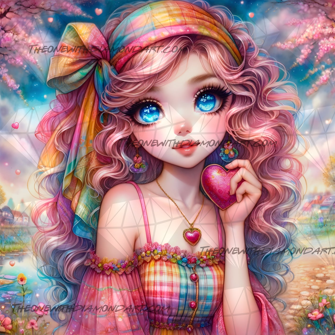 Fair Maiden ©Finira – The One With The Diamond Art