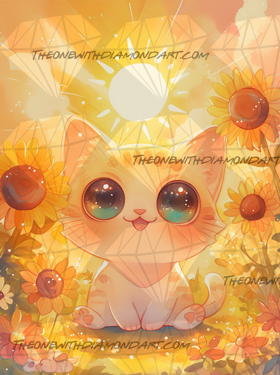 Fields Of Sunflower Joy ©Shala Jarias – The One With The Diamond Art