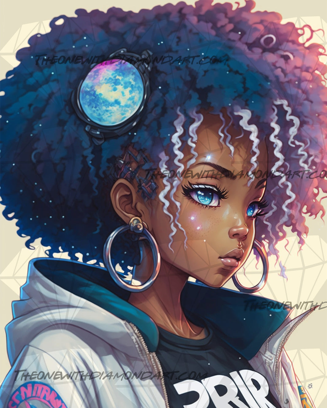 Afro_Anime_Senpai – The One With The Diamond Art