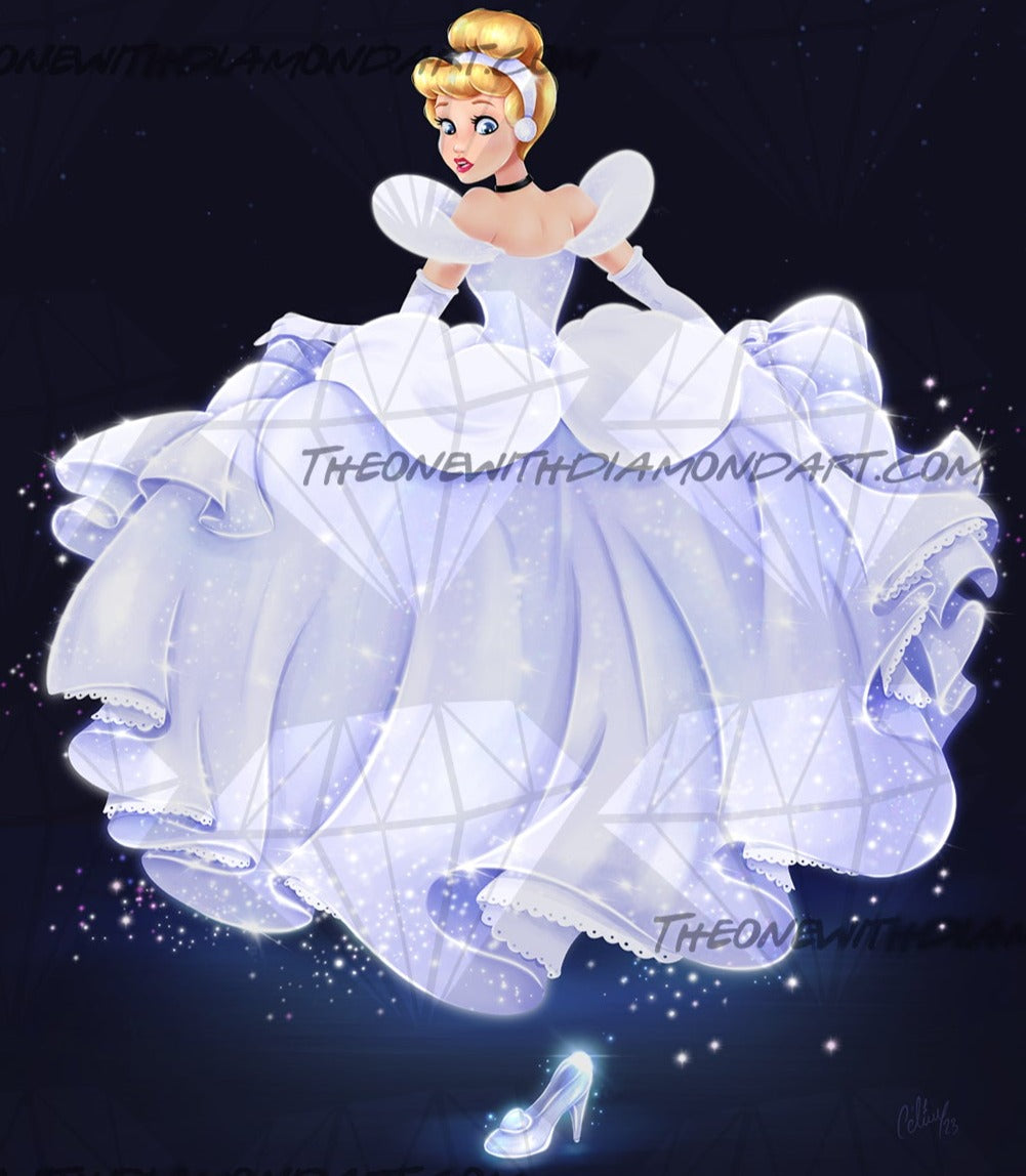 Lost Shoe ©Céline Lecomte – The One With The Diamond Art