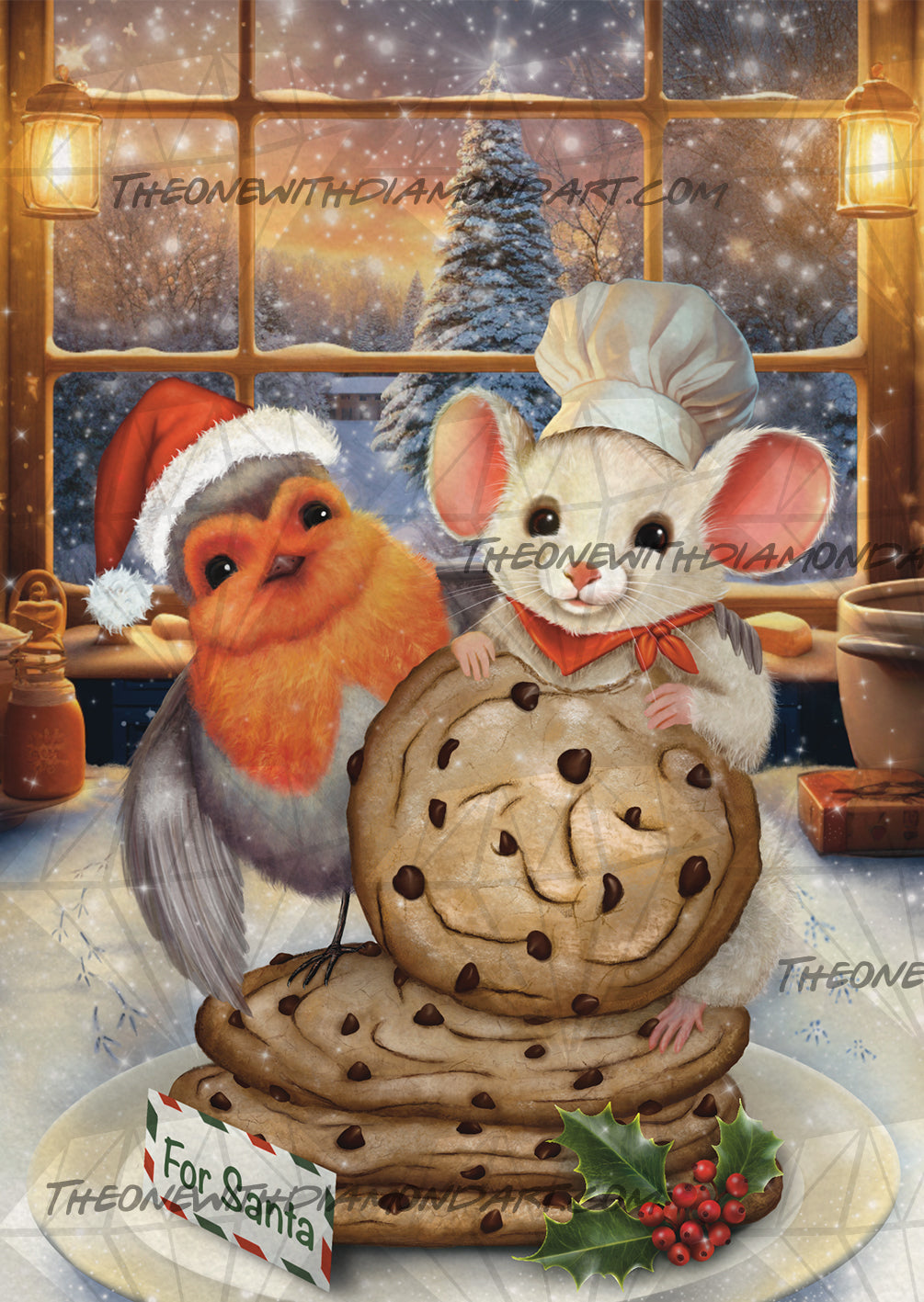 Nibble Time ©River Peacock – The One With The Diamond Art