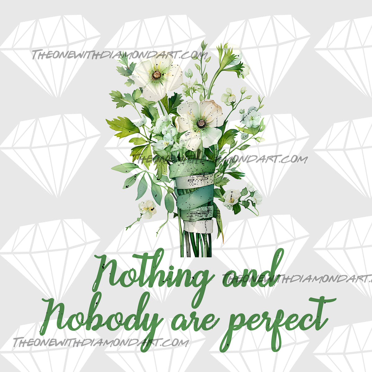 Nothing And Nobody Are Perfect – The One With The Diamond Art