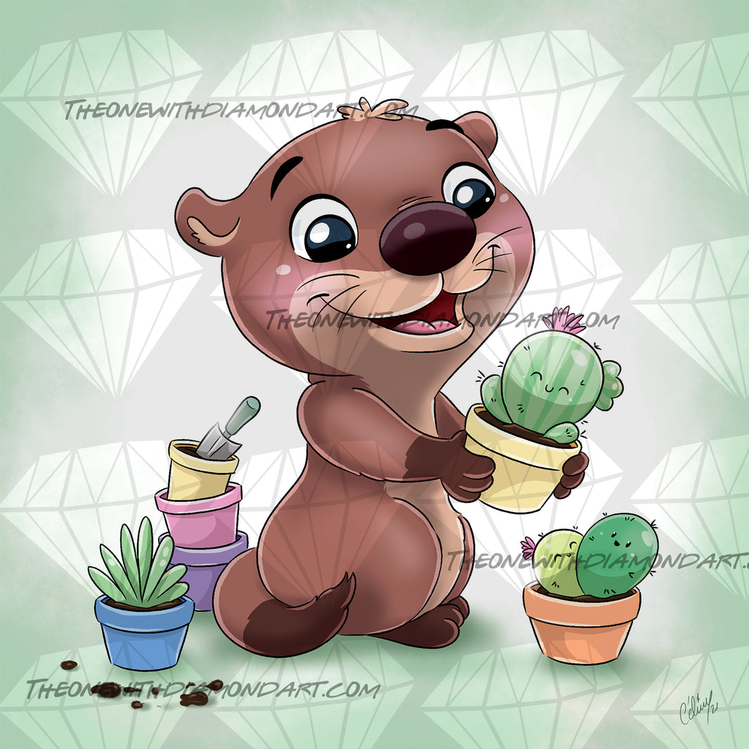 Céline Lecomte – The One With The Diamond Art