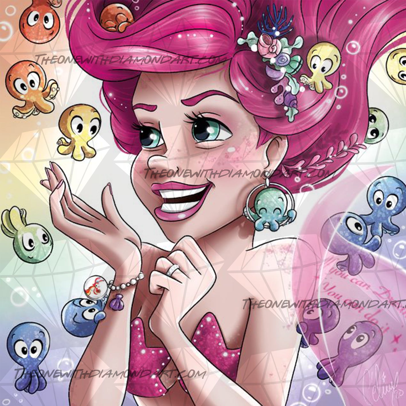 Rainbow Propy ©Céline Lecomte – The One With The Diamond Art