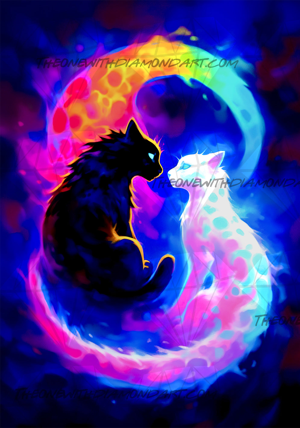 Soul Mate Spirits ©Titan Aiaia – The One With The Diamond Art