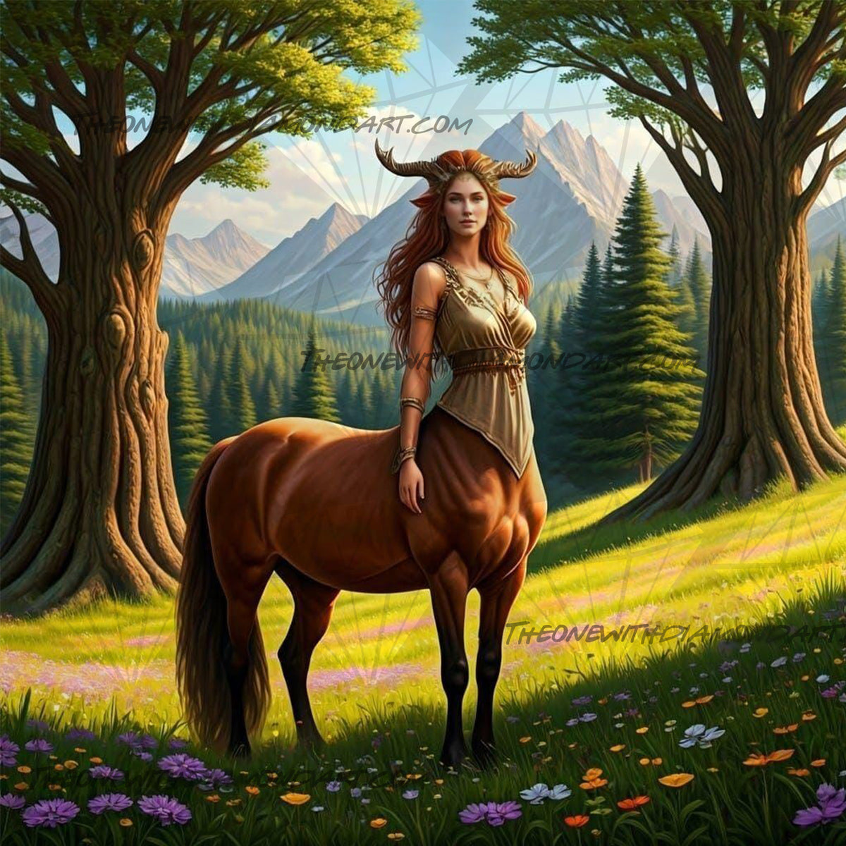 Souxie the Centaur ©Morrigan Austin – The One With The Diamond Art