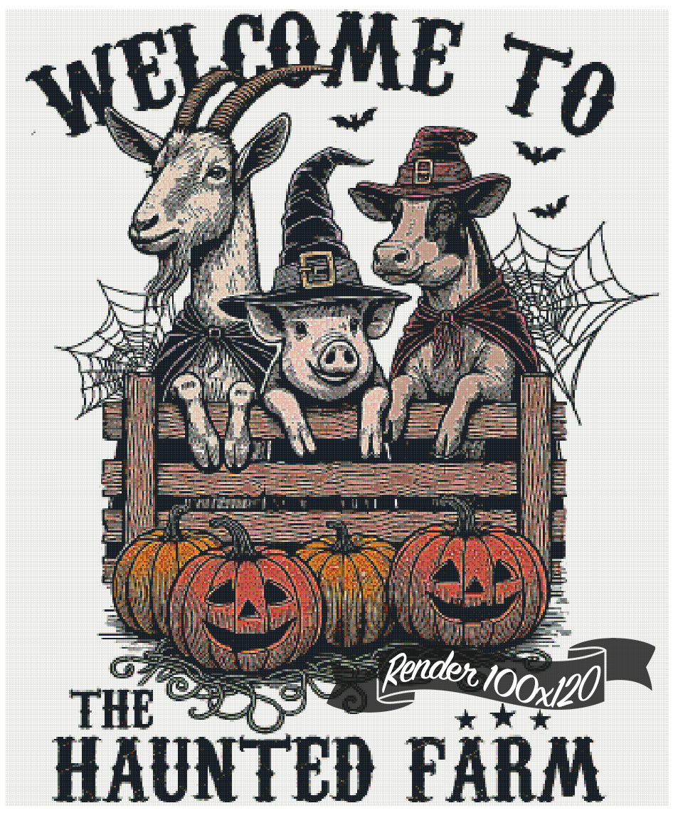 The Haunted Farm – The One With The Diamond Art