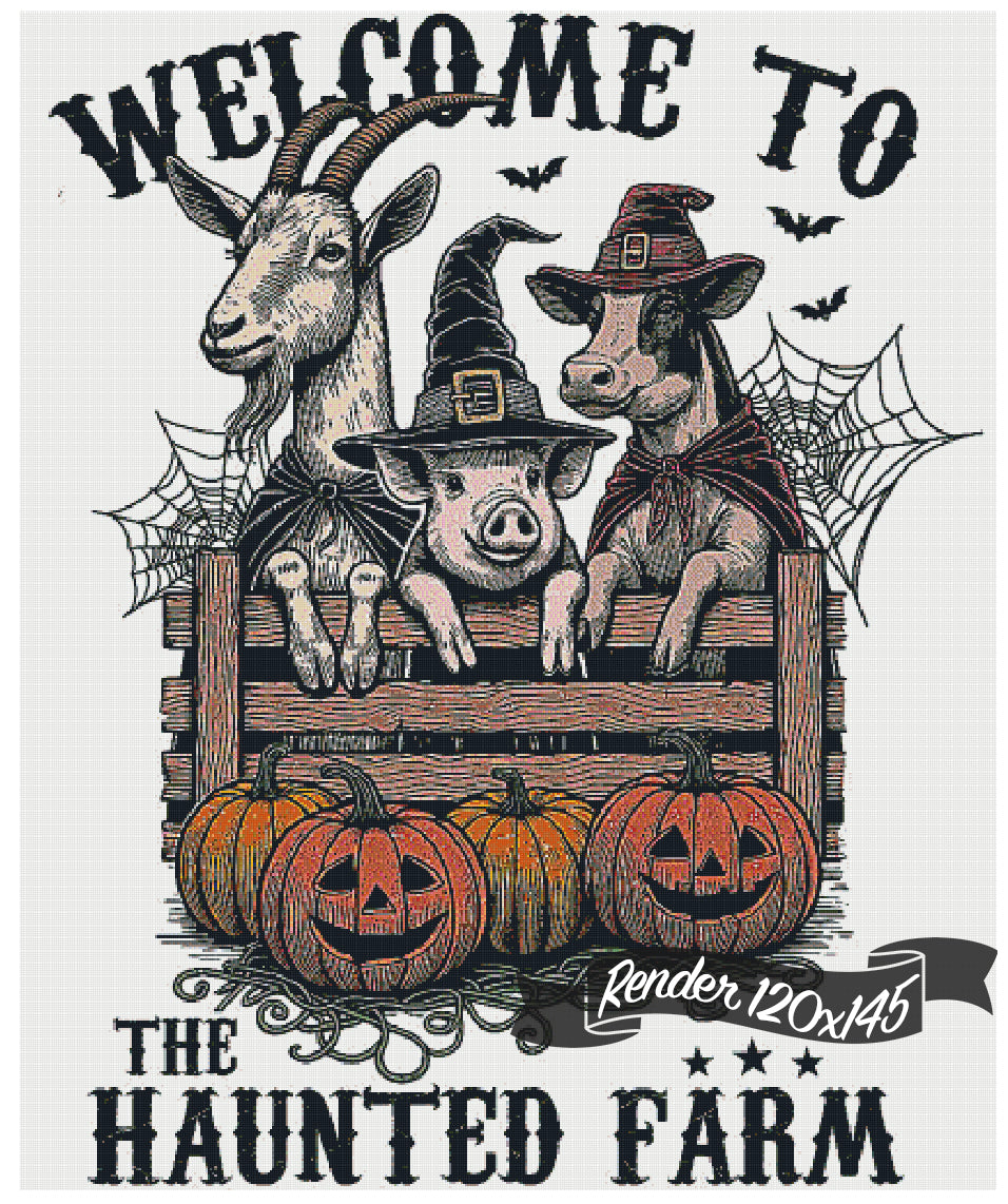 The Haunted Farm – The One With The Diamond Art