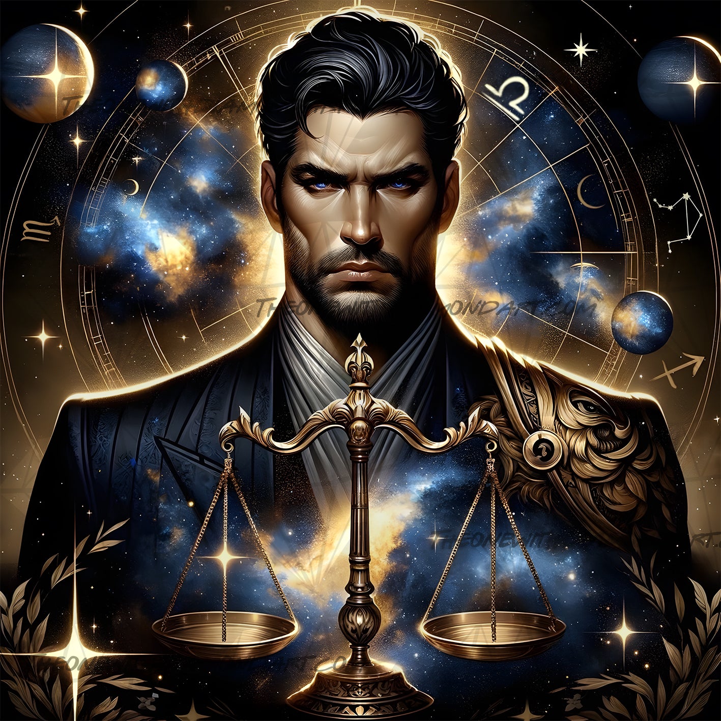 The Men Of Libra ©Finira – The One With The Diamond Art