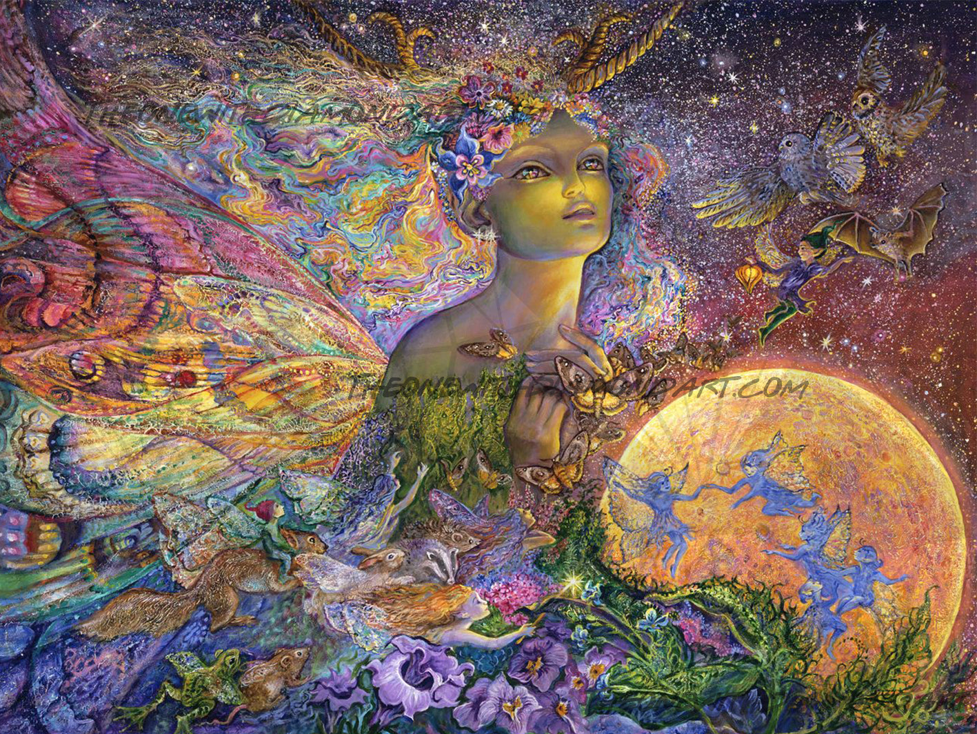 Titania ©Josephine Wall – The One With The Diamond Art
