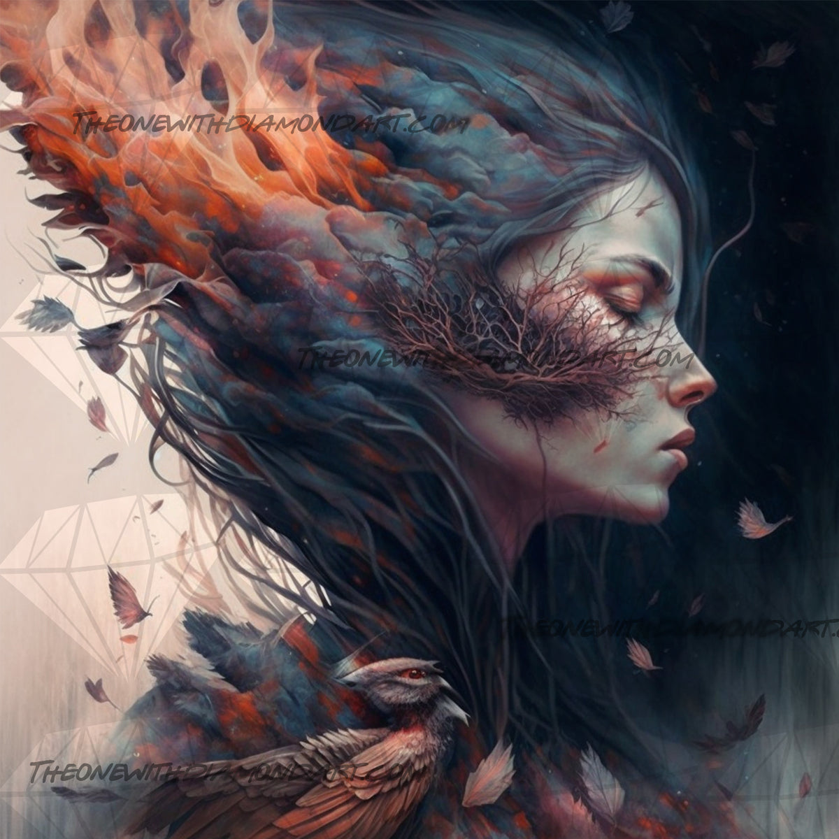 Warden Of The Wild Lands ©Diamants et Strass – The One With The Diamond Art