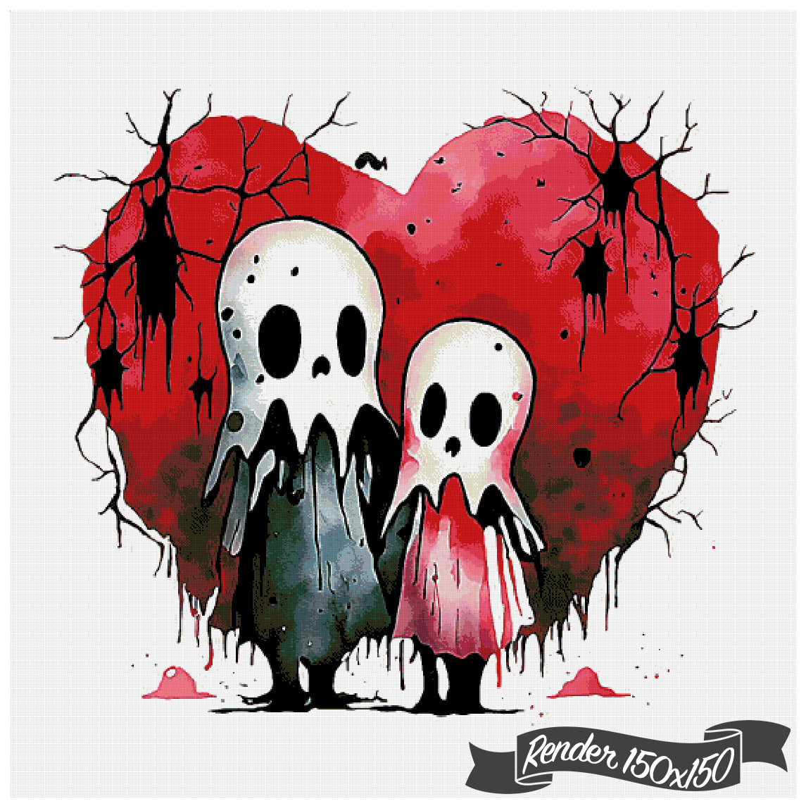 We Say Boo Together – The One With The Diamond Art