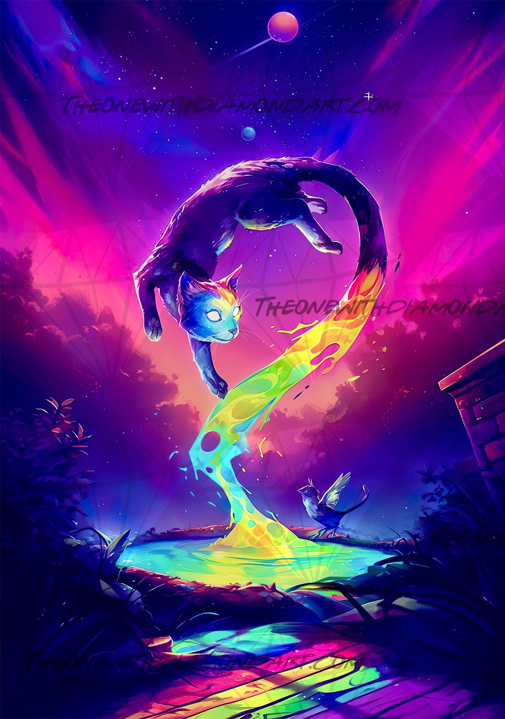 Trickster Spirit ©Titan Aiaia – The One With The Diamond Art