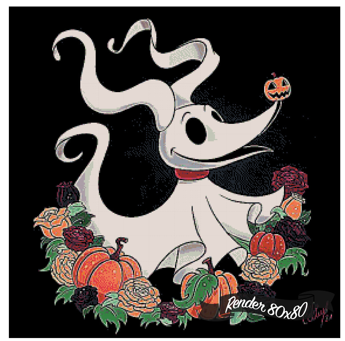 Zero Shadow ©Céline Lecomte – The One With The Diamond Art