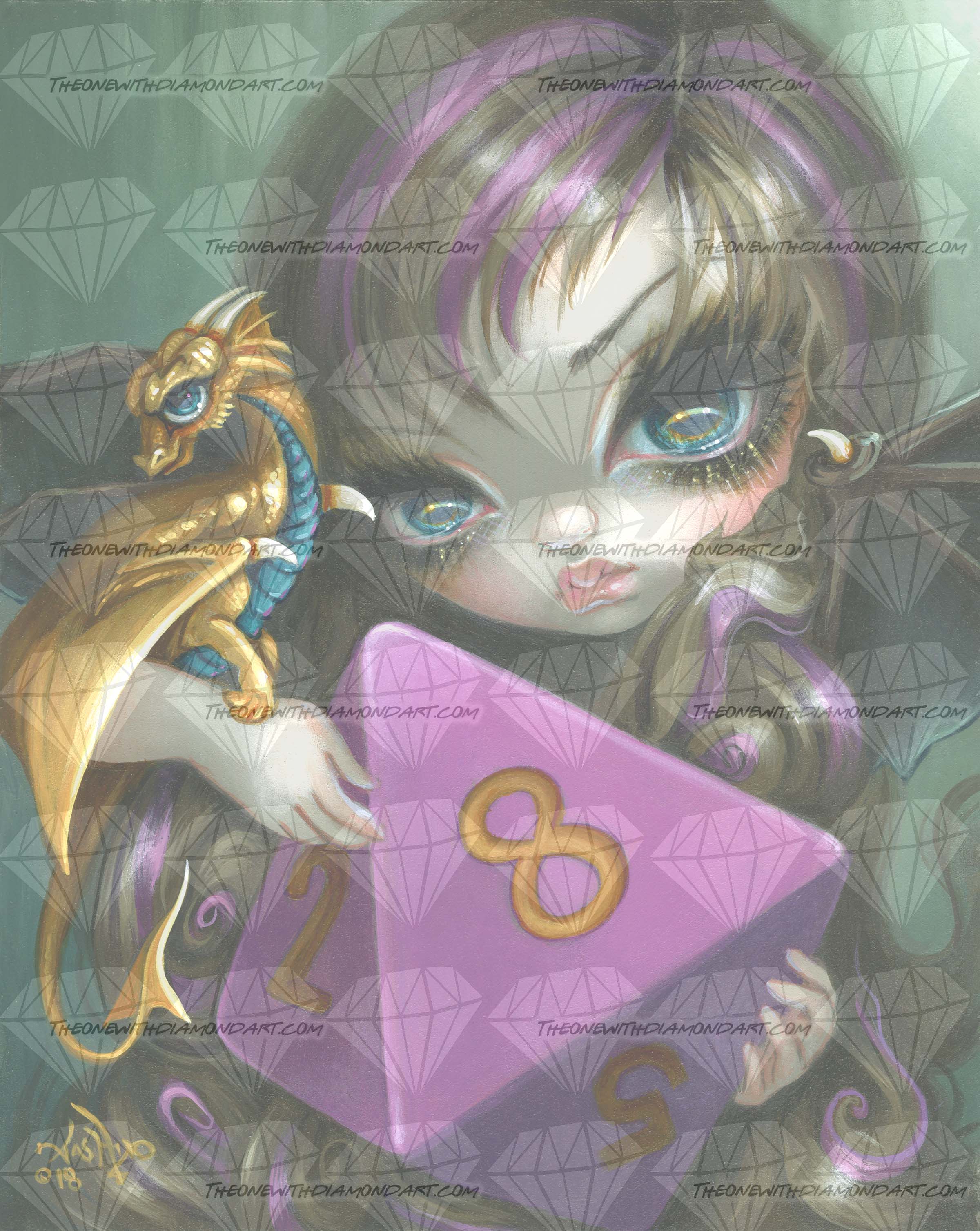 Jasmine Becket-Griffith – The One With The Diamond Art