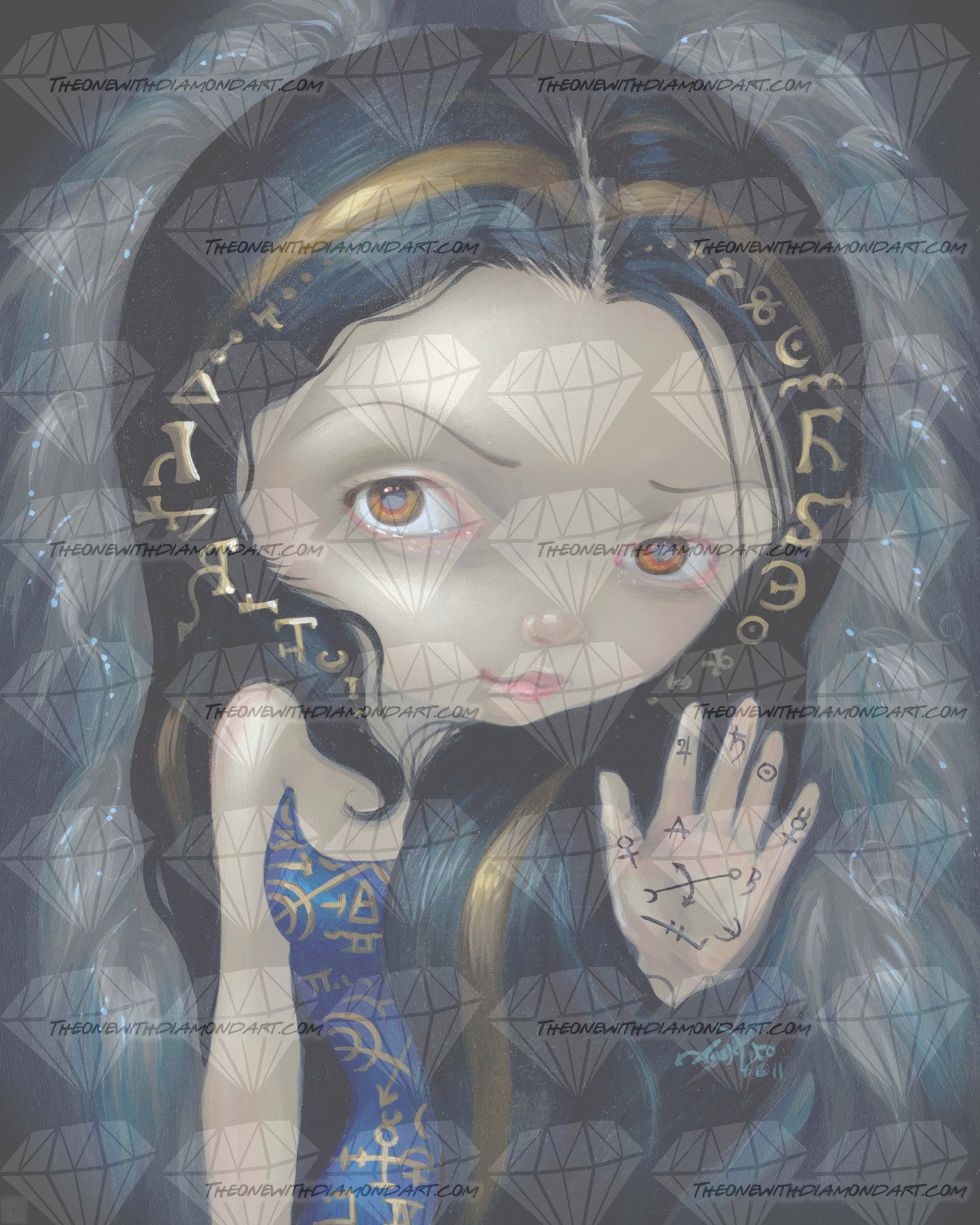 Alchemical Angel 5 ©Jasmine Becket-Griffith – The One With The Diamond Art