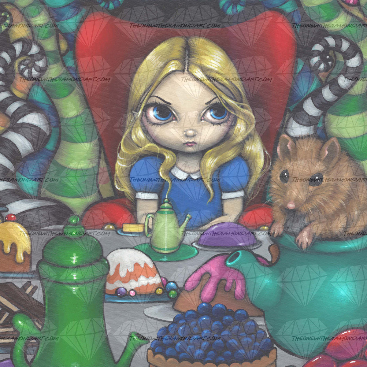 Alice And The Dormouse ©Jasmine Becket-Griffith – The One With The ...