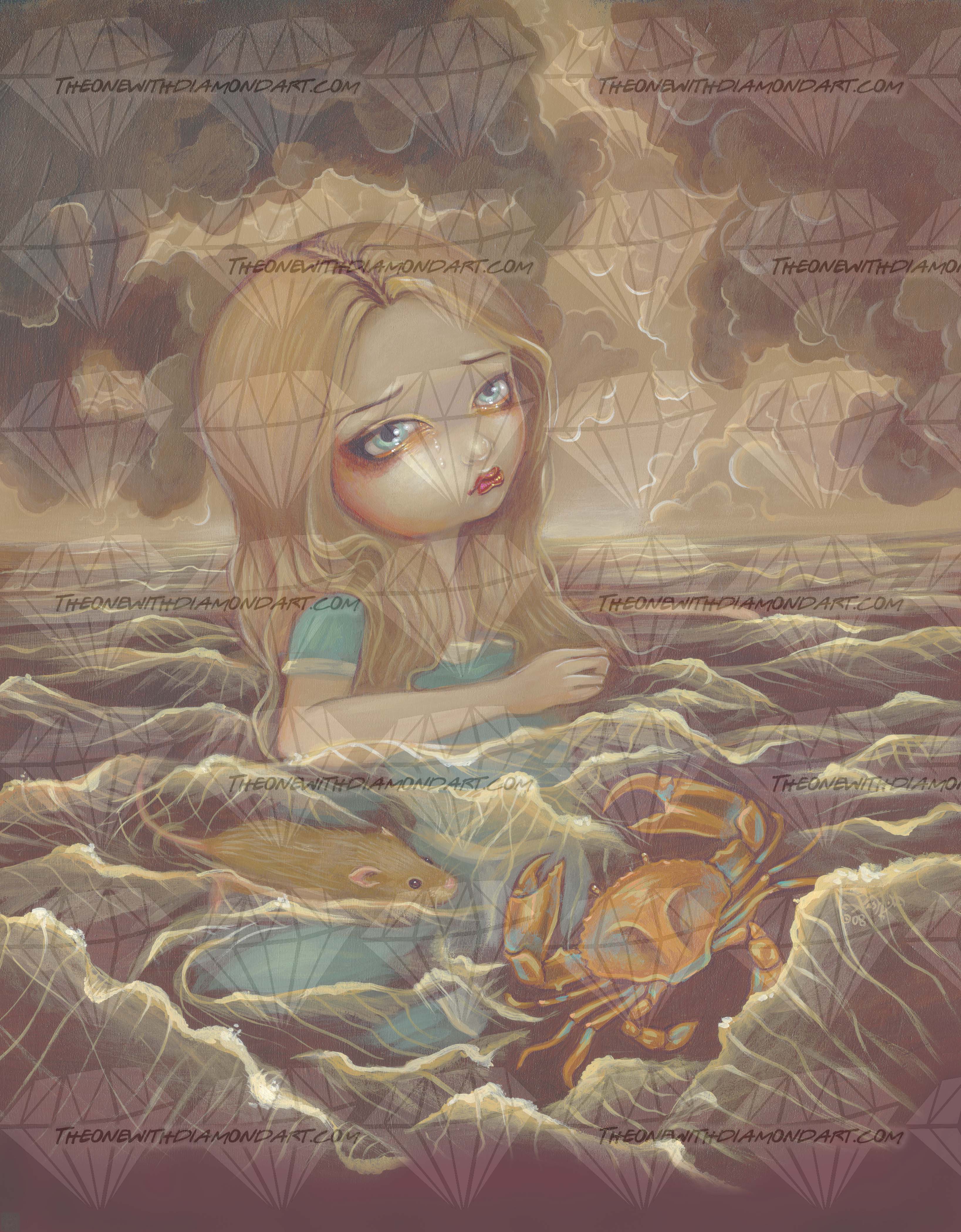 Alice In The Pool Of Tears ©Jasmine Becket-Griffith – The One With The ...