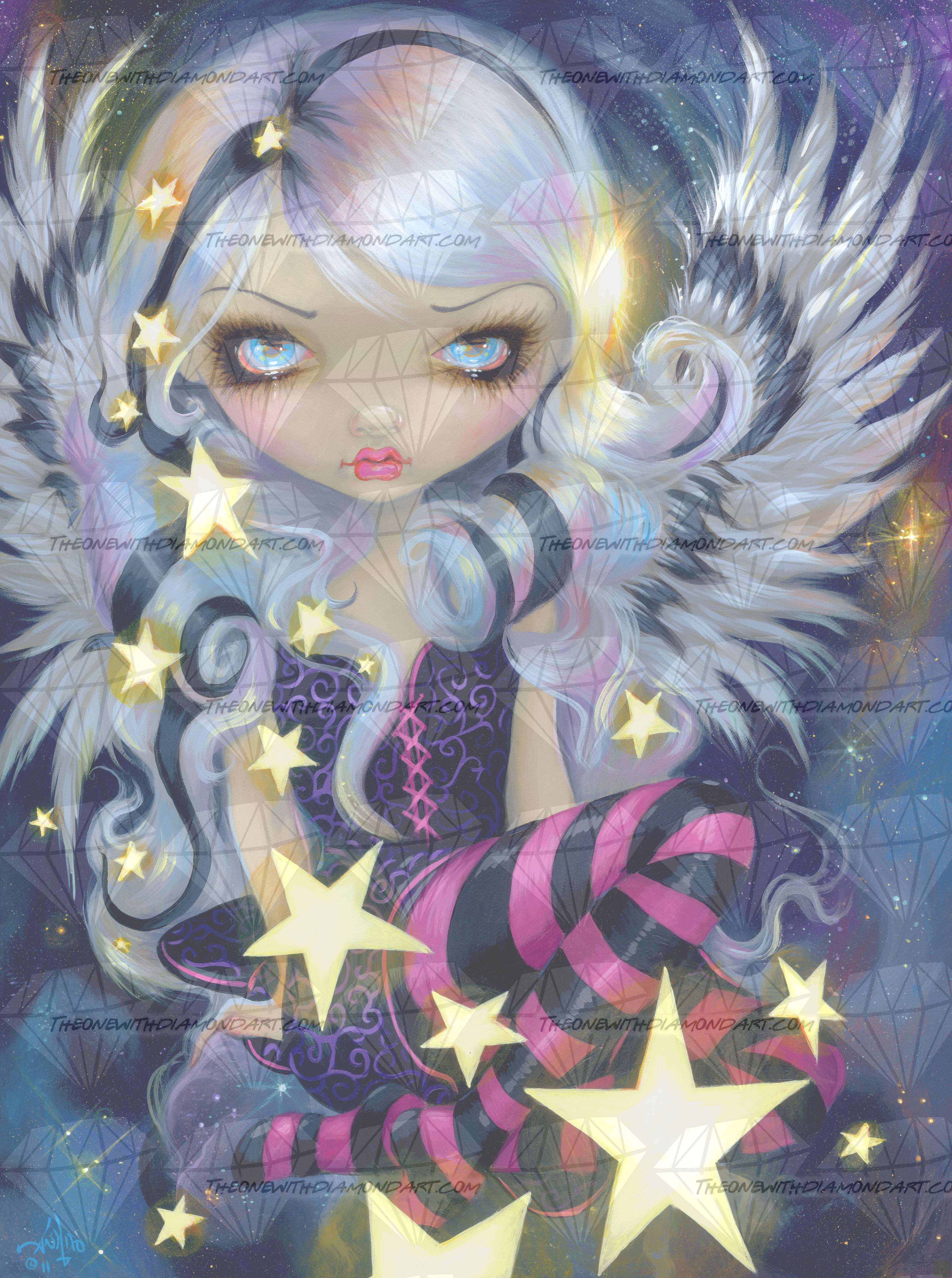 Jasmine Becket Griffith Owl Autumn Owl Mousepad / Big Eye Fantasy Art