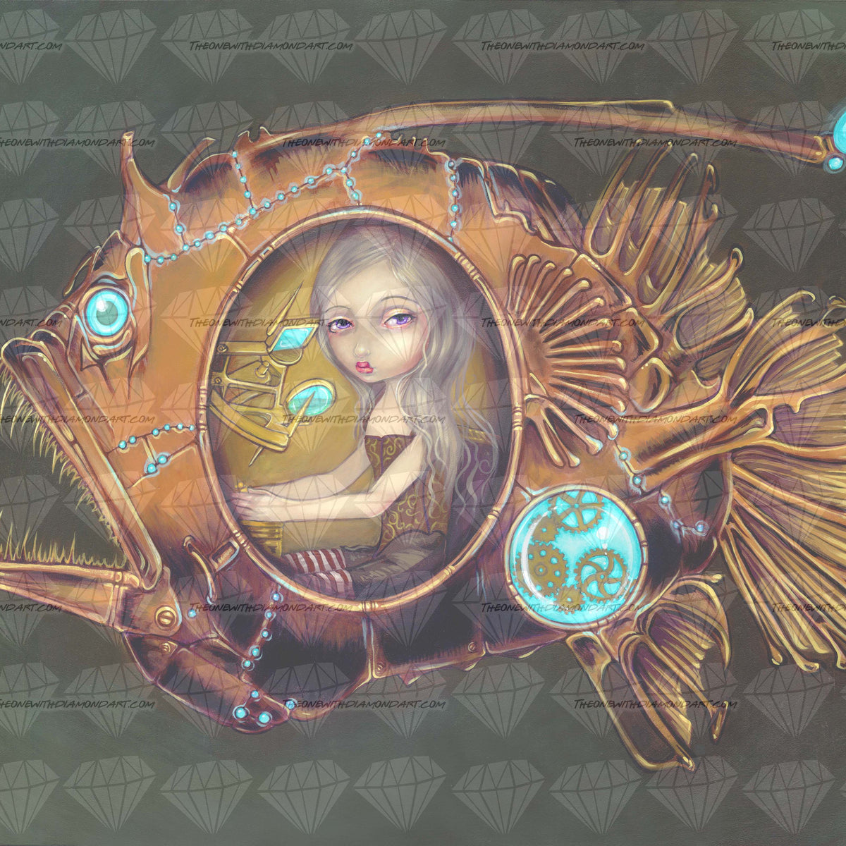 Anglerfish Submarine ©Jasmine Becket-Griffith – The One With The ...