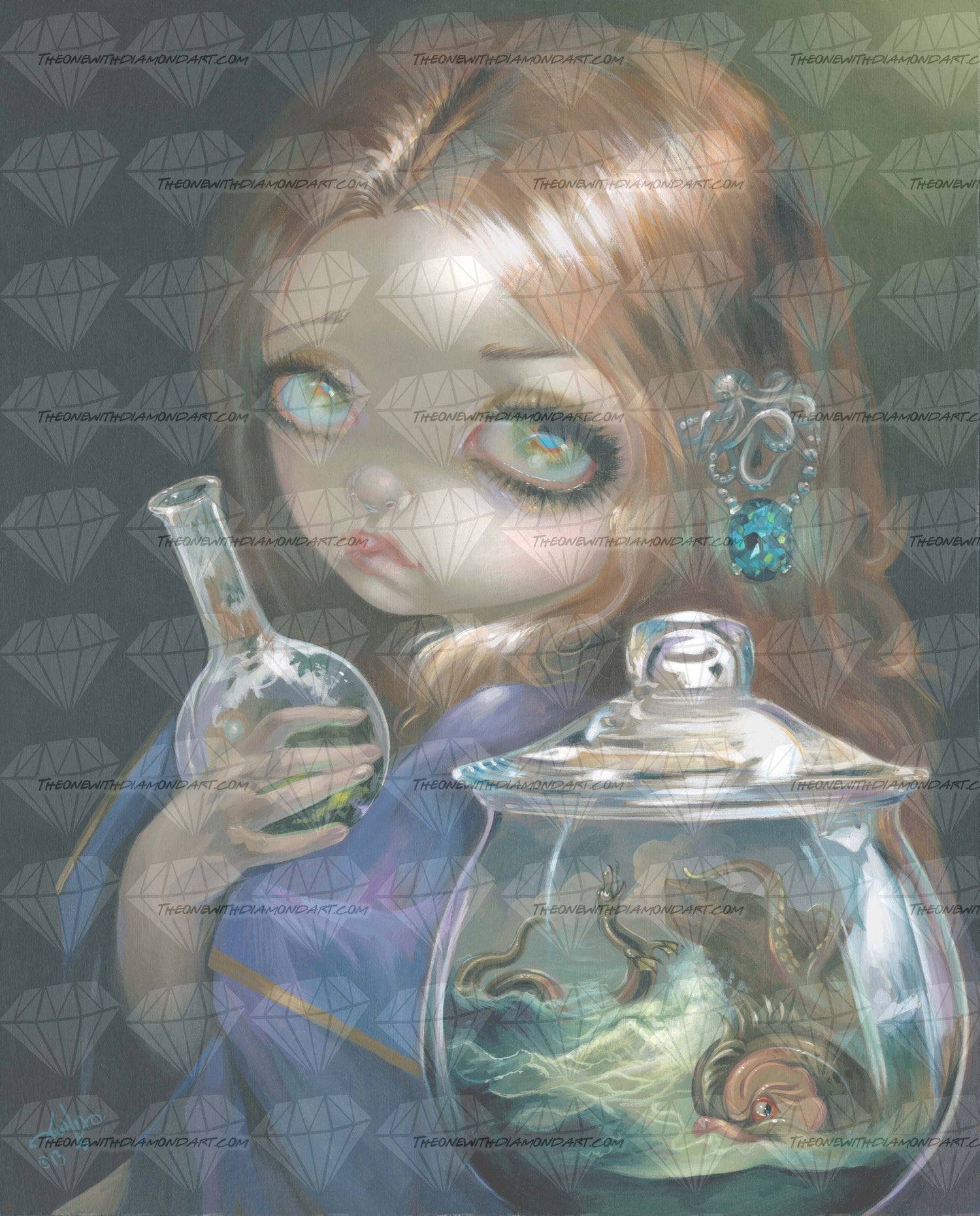 Microcosm Sea Monsters ©Jasmine Becket-Griffith – The One With The ...