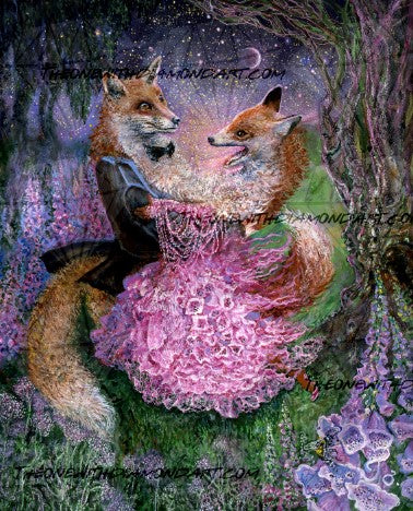 Foxtrot ©Josephine Wall – The One With The Diamond Art