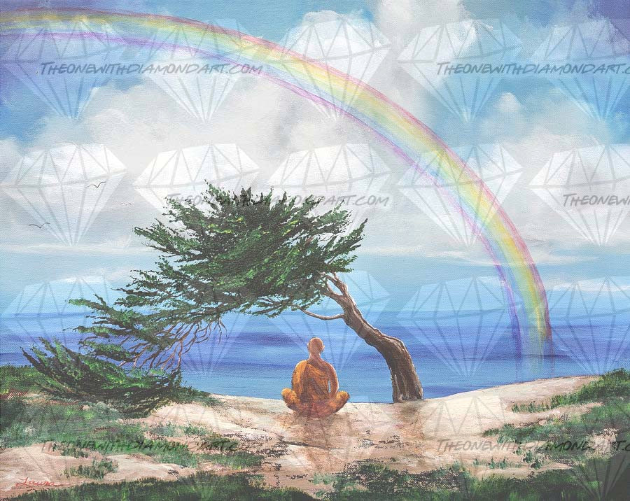 Rainbow Of Hope ©Laura Milnor Iverson – The One With The Diamond Art