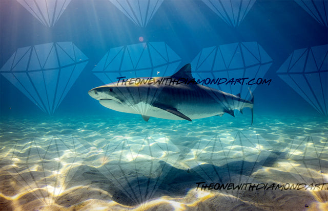 Shark In The Deep – The One With The Diamond Art