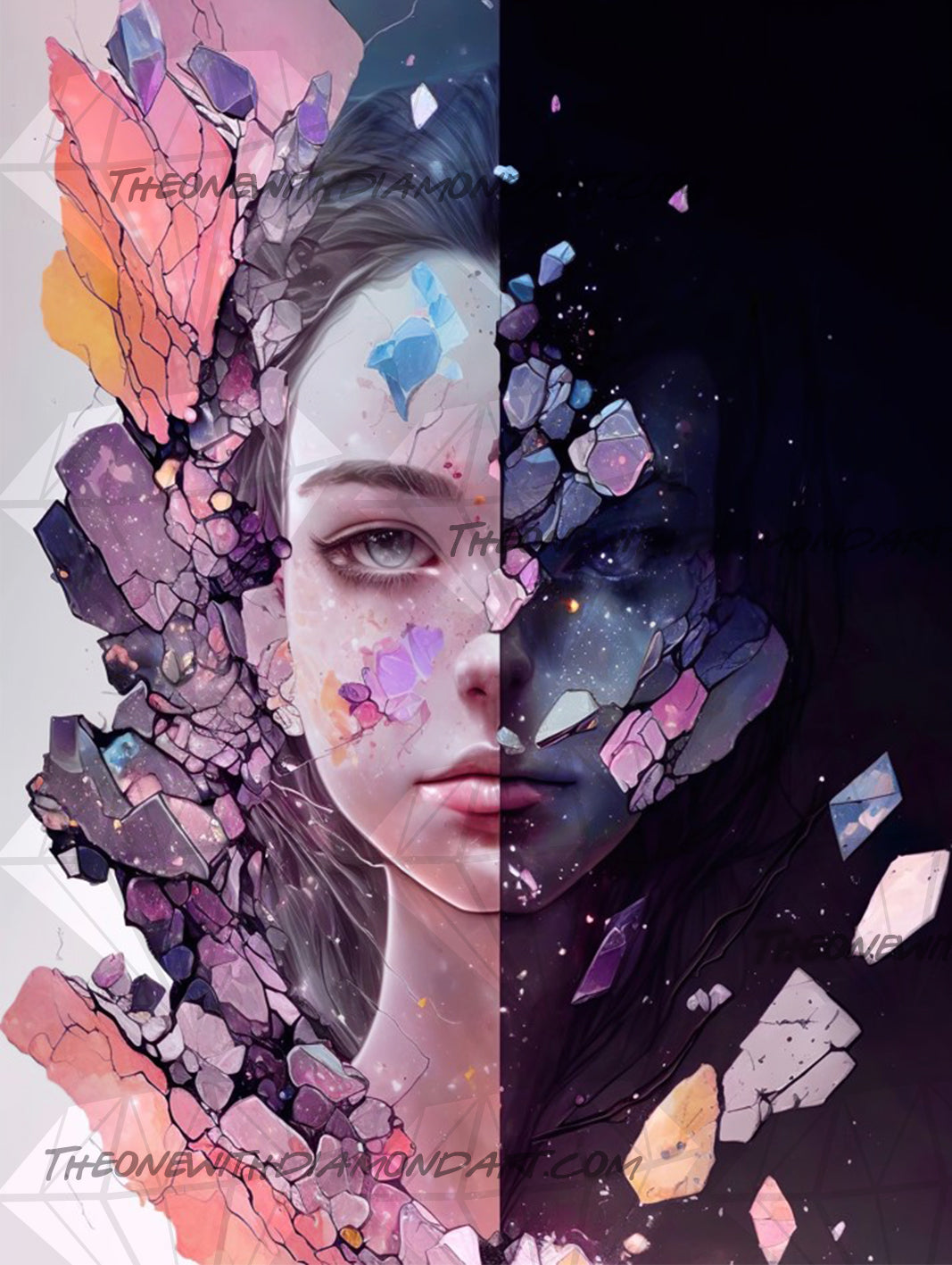 Shattered Selfie ©Titan Aiaia – The One With The Diamond Art